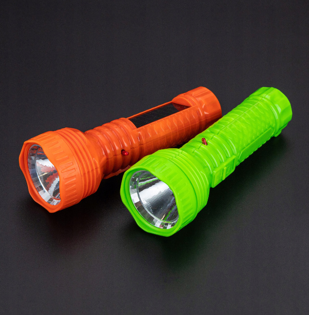 Wiederaufladbare Solar-LED-Taschenlampe - Aga24