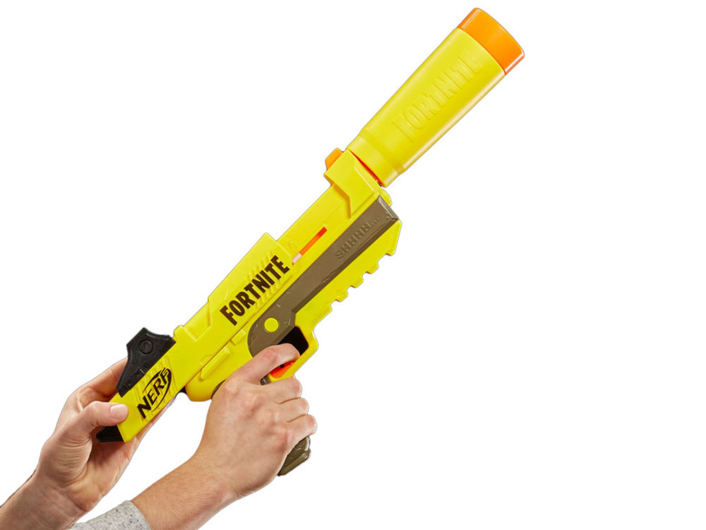 Brokovnice Nerf s tlumičem + 6 nábojů ZA4583 - Svět pro děti