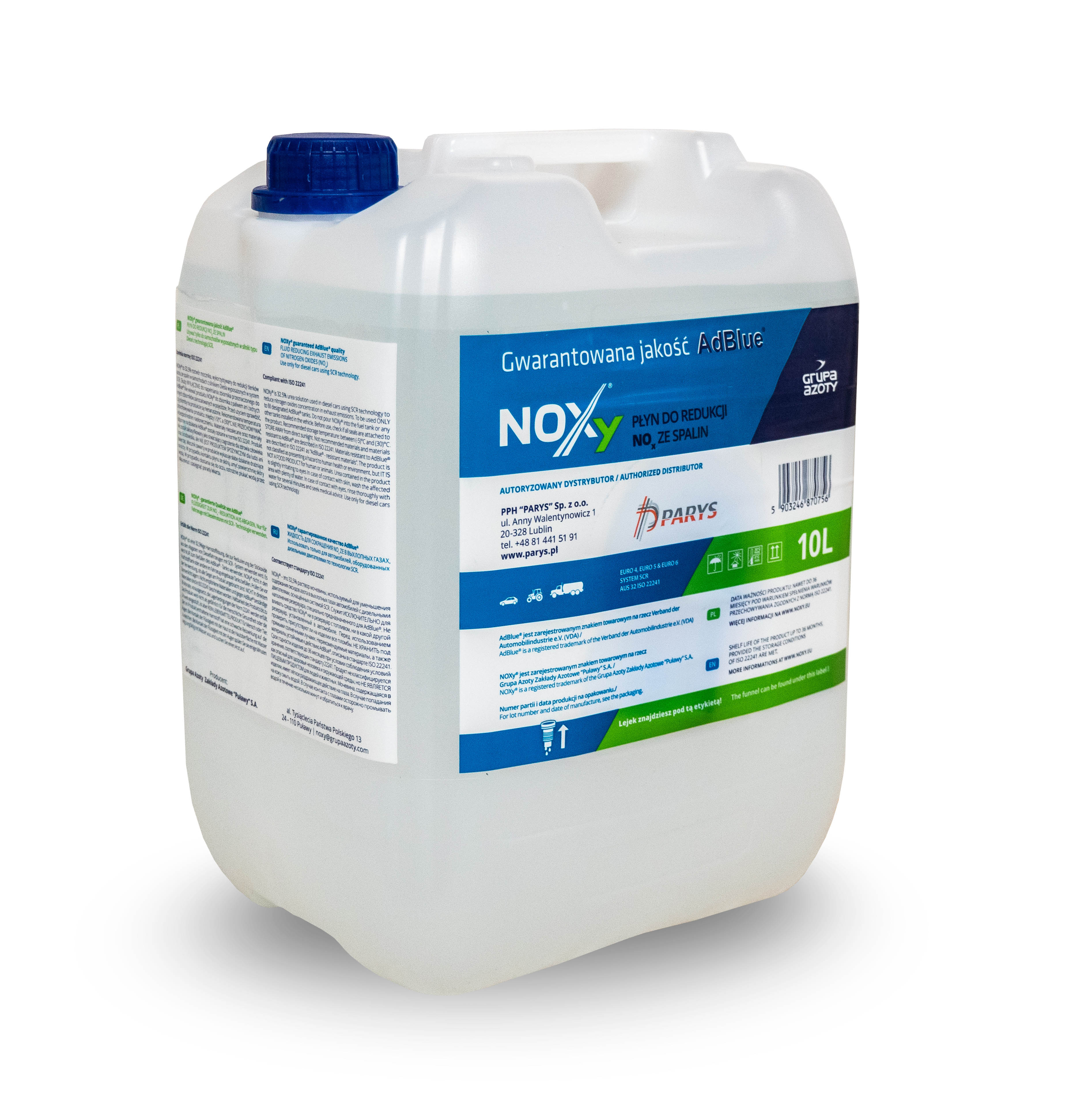 Noxy AdBlue 10 l - Aga24.pl