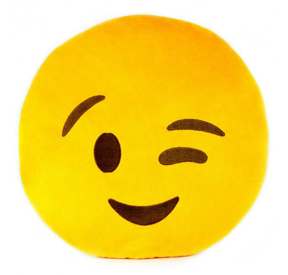 Aga Dekorativní polštář Emoji - Očko - Svět trampolín