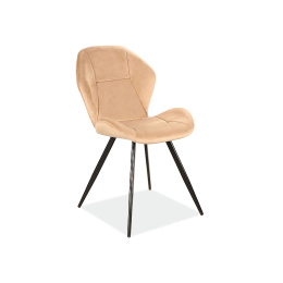 Signal Jídelní židle Ginger Velvet Béžová 28 - Svět trampolín