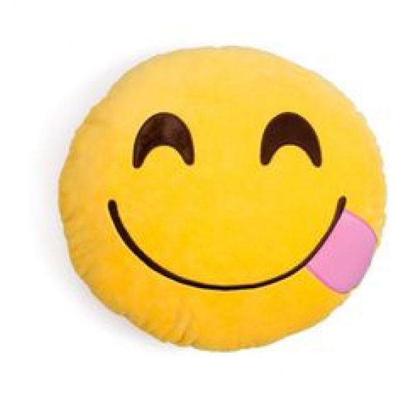 Aga Dekorativní polštář Emoji - Mňamka - Svět trampolín
