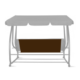 Aga Potah na zahradní houpačku GRANDLUX Tmavě hnědý - Svět trampolín