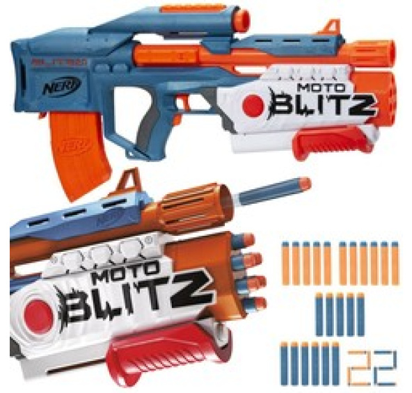Automatická pistole Nerf Elite 2.0 Brokovnice 2v1 ZA5124 univerzální - Svět trampolín