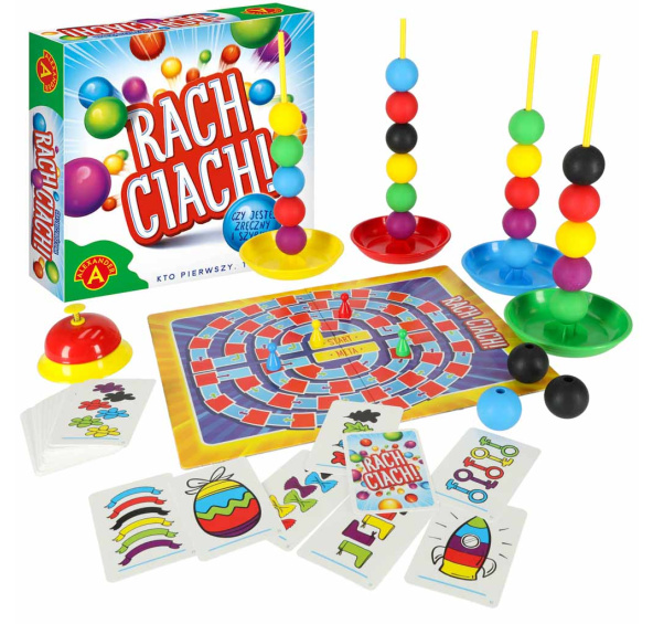 ALEXANDER Rach Ciach - Rodinná verze deskové hry - Svět trampolín